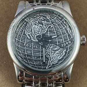 Fossil | Accessories | Vintage Year 200 2k Fossil Americas Watch | Poshmark